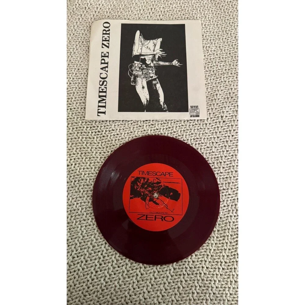 Media | Timescape Zero 7 Red Vinyl Hardcore Punk Record Full Force ...